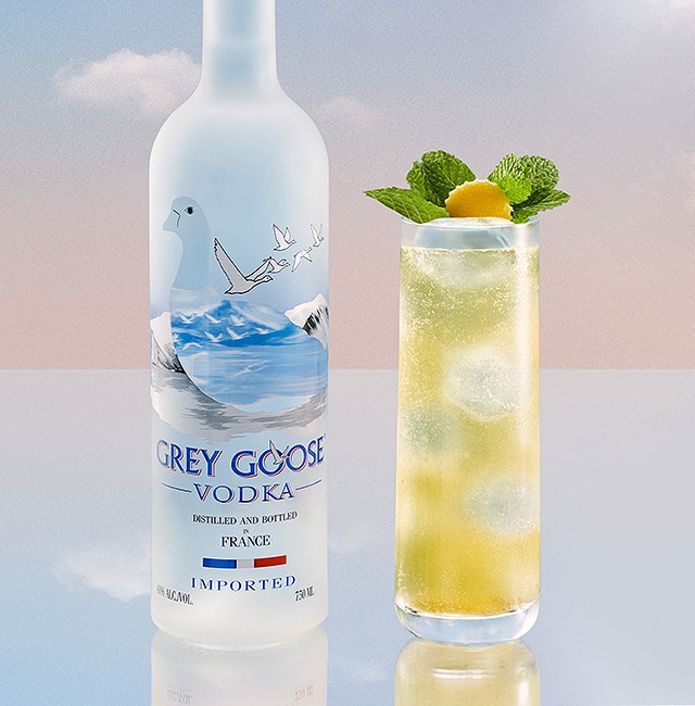 Lemon Ace | Sparking Vodka Lemonade Tennis Cocktail | GREY GOOSE