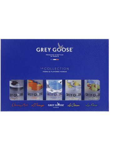 GREY GOOSE La Collection Miniature Bottle Vodka Gift Set | GREY GOOSE