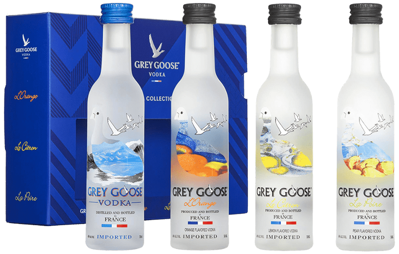 GREY GOOSE La Collection Miniature Bottle Vodka Gift Set | GREY GOOSE